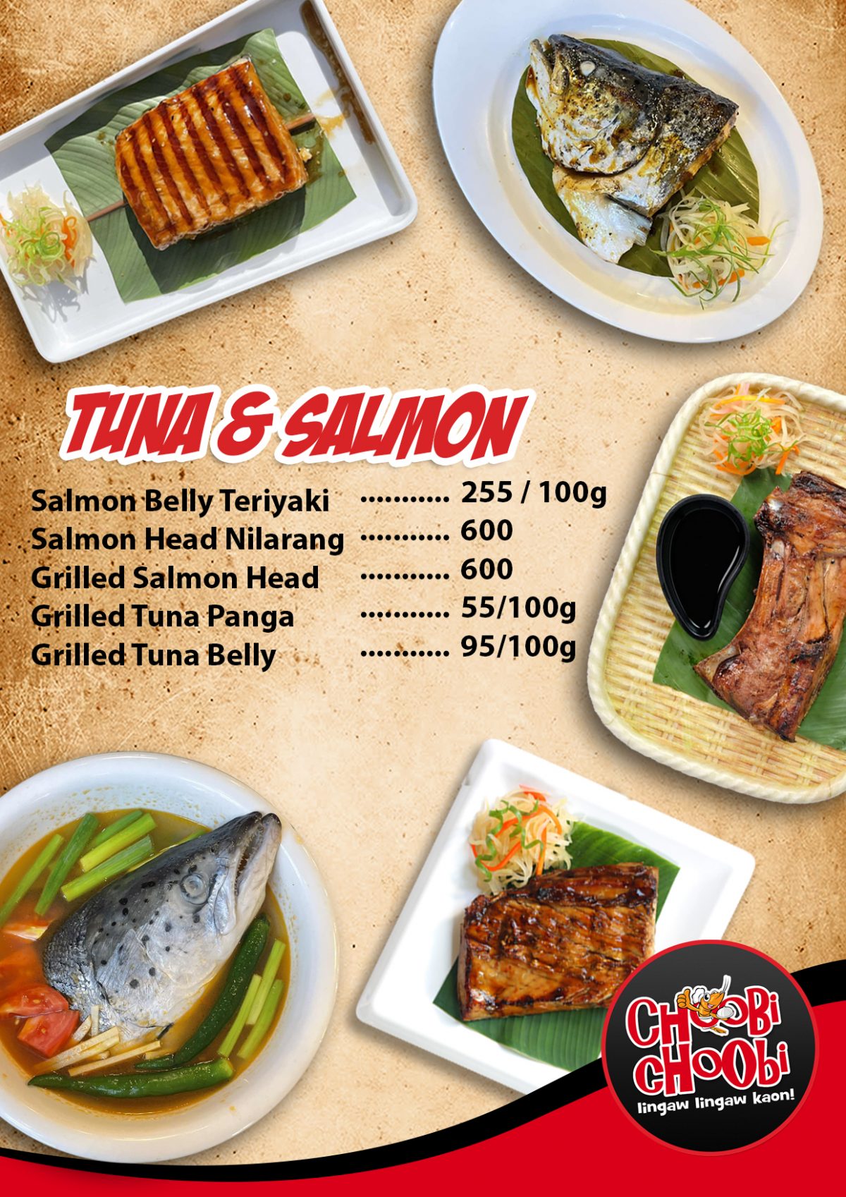 Visayas Menu – Choobi Choobi