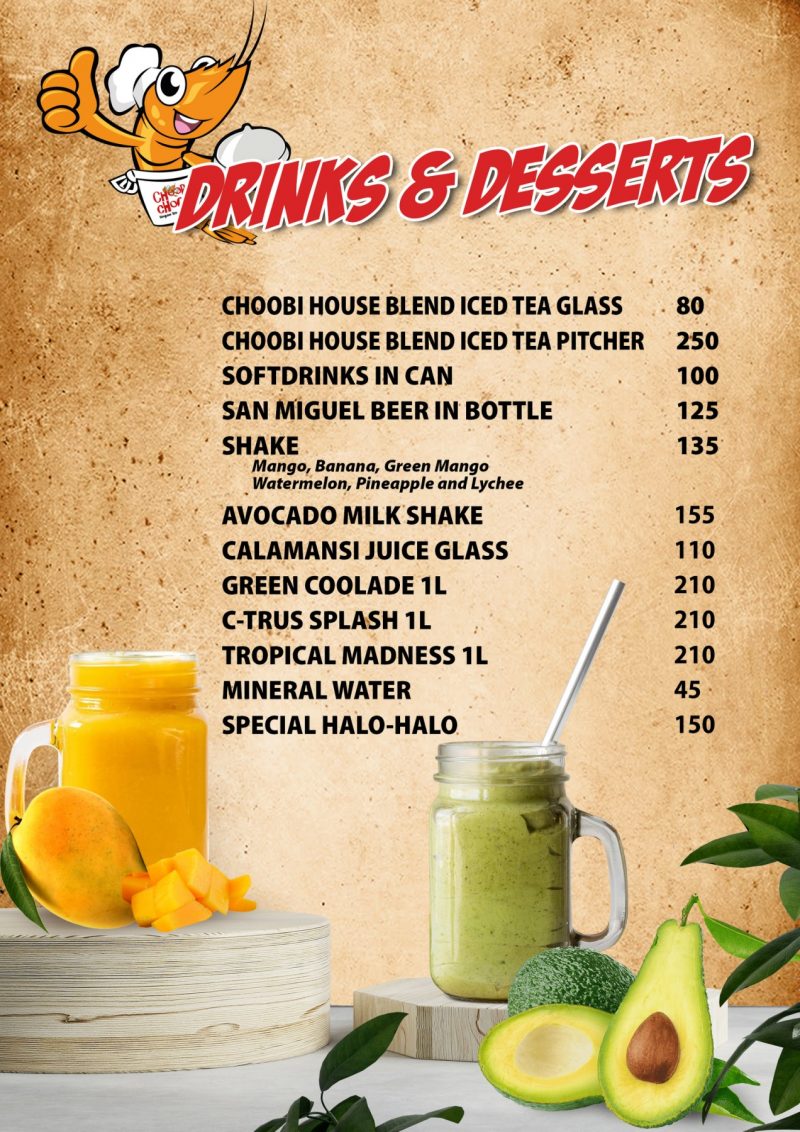 Visayas Menu – Choobi Choobi